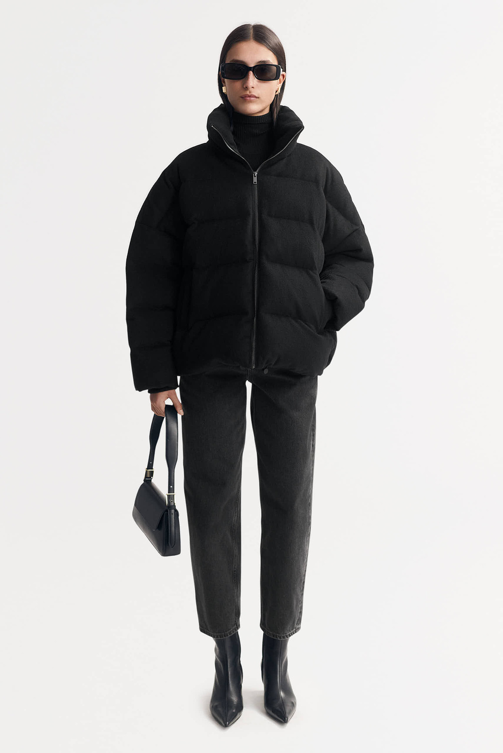 Puffer Jacket - Jackets & Coats - Black | Soft Goat